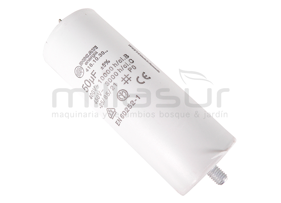 CONDENSER 50 uF | Millasur | Maquinaria y recambios para bosque & jardín